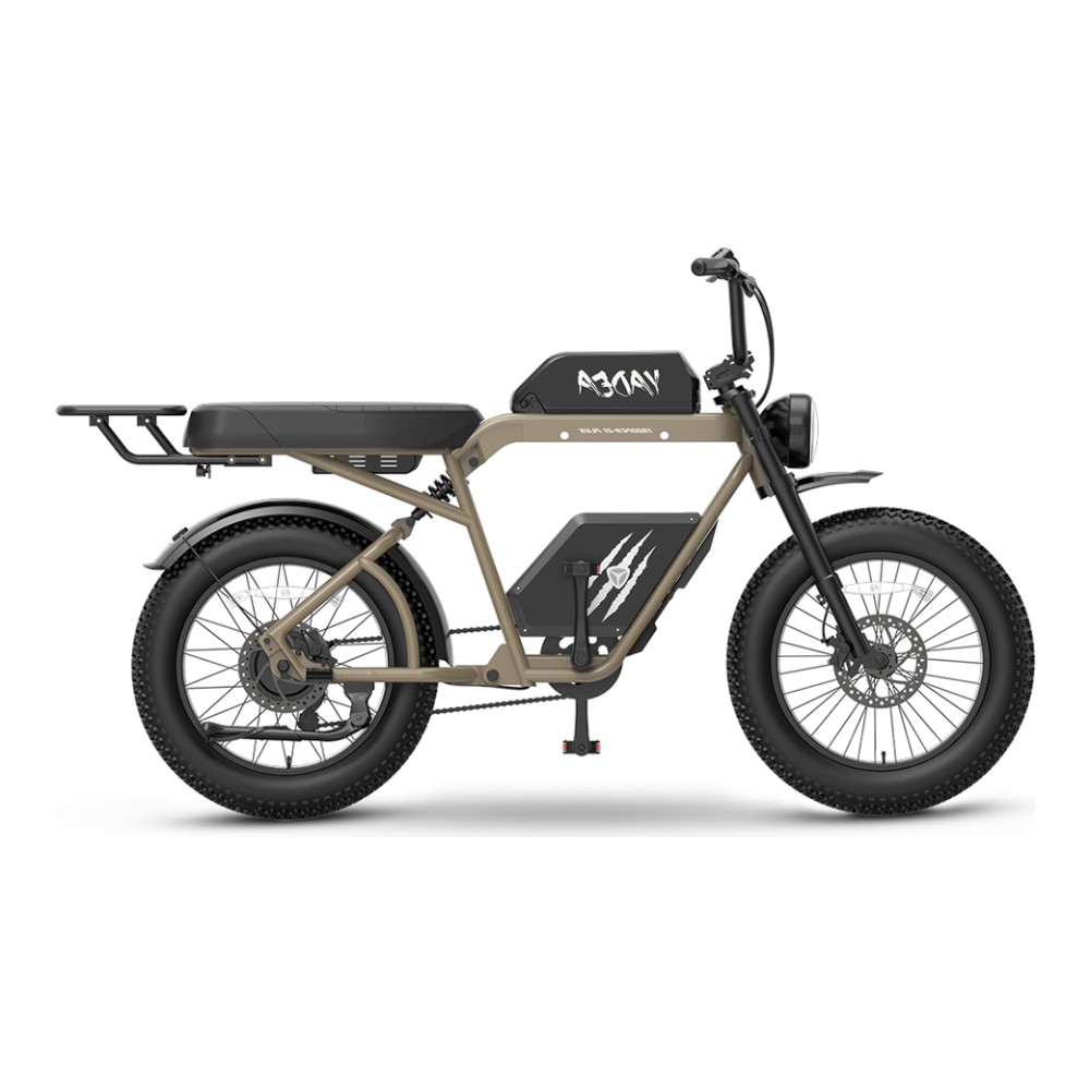YADEA TROOPER-01 PLUS Electric Bike | 750W Fat Tire E-Bike with 960Wh ...